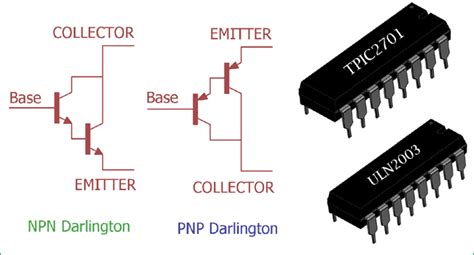 Darlington Transistor Pair Electronic Circuit Design Darlington Transistors
