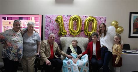 Centenarian Celebrates 100 Years Alongside Loved Ones Community