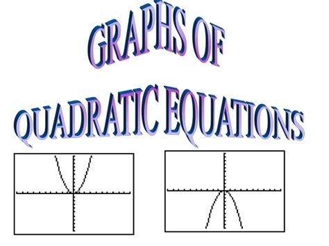 PPT Mastering Quadratic Equations Graphs Concepts Tutorial PowerPoint Presentation ID 9453380
