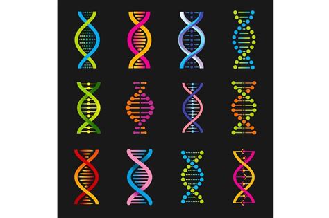 Dna Helix Symbols Genetic Medicine Artofit