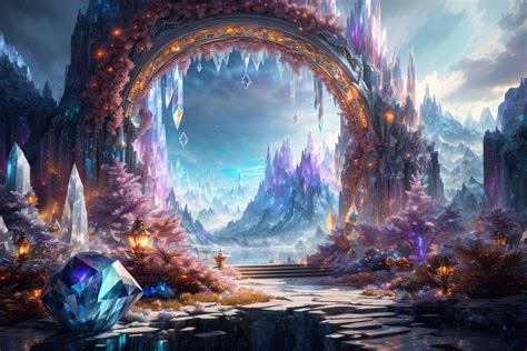 Landscape Crystal Land By Rwtdesign On Deviantart