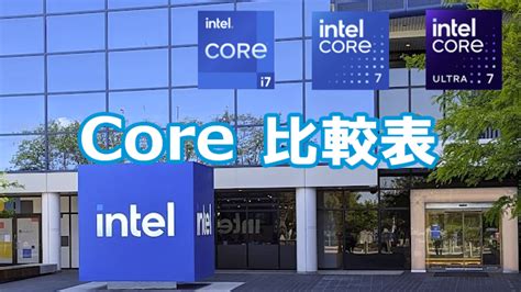 Coreシリーズ比較表 世代や用途別にintel Cpuの性能を比較 便利?みさわのリンク集 Coreシリーズ比較表 世代や用途別にintel Cpuの性能を比較 便利?みさわのリンク集