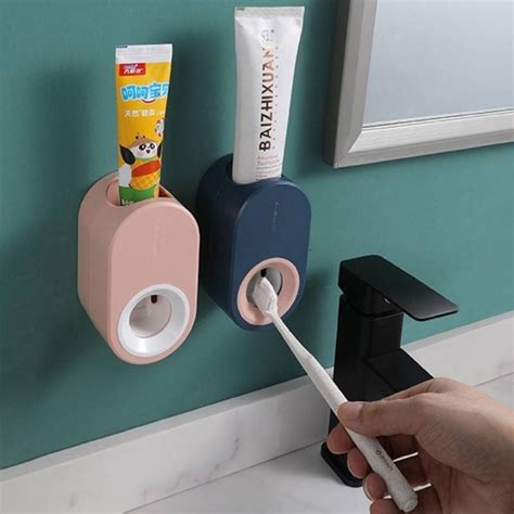 In Stock Automatic Toothpaste Holder Automatic Auto Squeezer Toothpaste