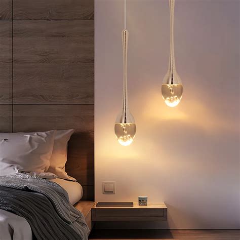 Современные подвесные светильники пузырьковый потолочный светильник золотые капли воды