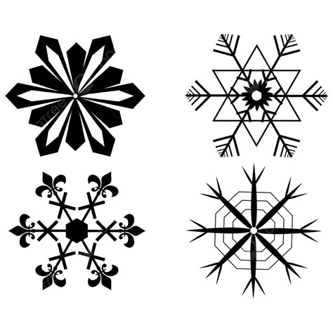 크리스마스 일러스트 플 라 워 화이트 눈꽃 요소 패턴 소재 선물 아이콘 크리스마스 해외 공휴일 눈송이 Png 일러스트 및 Psd 이미지 무료 다운로드 Pngtree