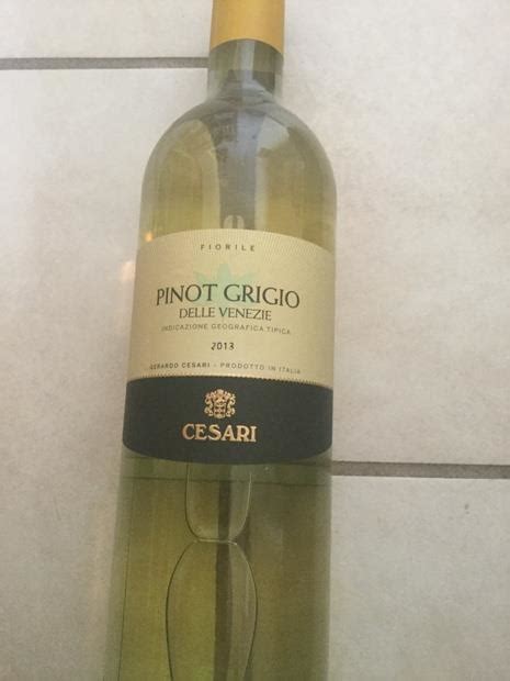 2010 Cesari Pinot Grigio Delle Venezie Italy Delle Venezie