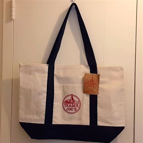 Trader Joes Bags New Trader Joes Large Tote Bag Poshmark