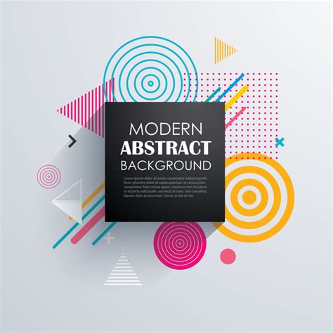 Vector Modern Abstract Background Material 04 Free Download