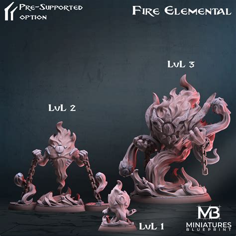 3d File Elementals Epic Pack 🐉・3d Printer Model To Download・cults