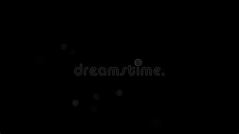 Loop Dark Blue Bokeh On Black Abstract Background Stock Footage Video Of Bokeh Blinking