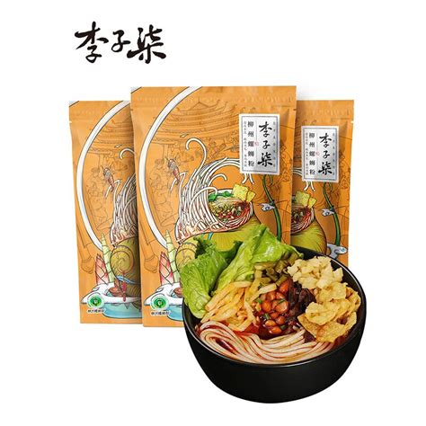 【赠3根火腿】李子柒柳州螺狮粉3袋装热品库性价比 省钱购