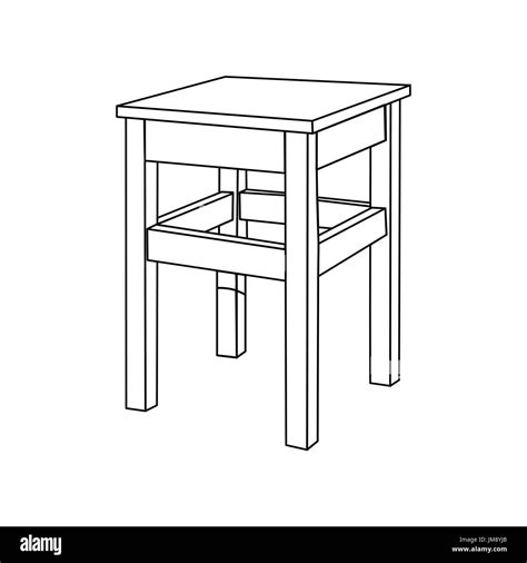 Нарисовать стол карандашом поэтапно
