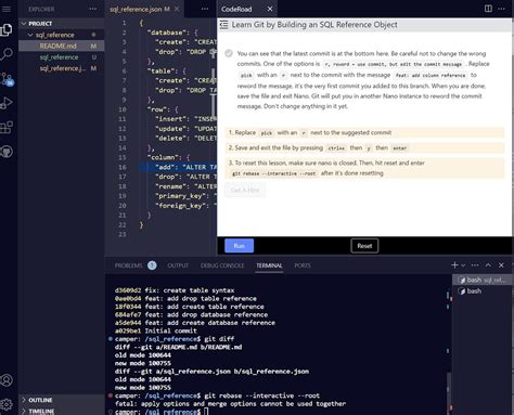 Learn Git By Building An Sql Reference Object The Freecodecamp Forum