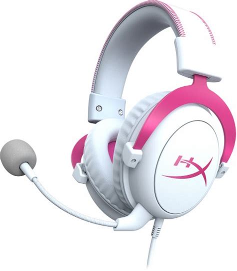 לקנות אוזניות גיימינג Hyperx Cloud Ii צבע לבן ורוד Tim אונליין