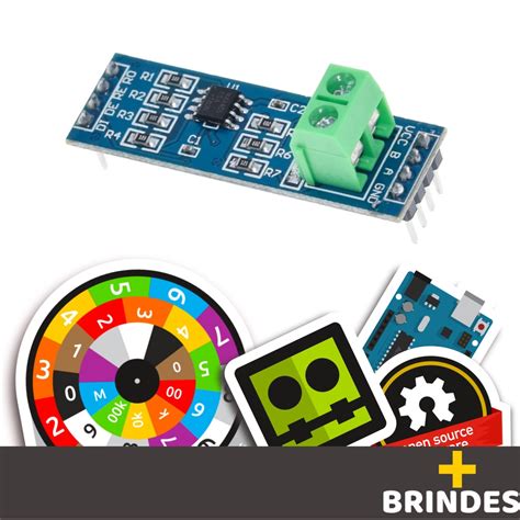 Módulo Conversor Rs485 Ttl Serial Max485 Shopee Brasil