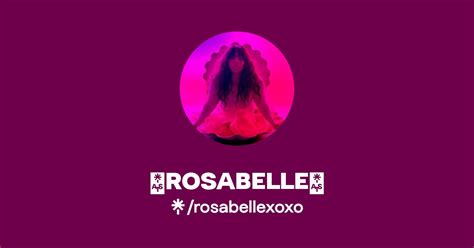 Rosabelle Instagram Tiktok Linktree
