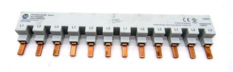 New 8 Pcs Allen Bradley 1489 Amcl312 Bus Bars Series D 1489amcl312 Sb