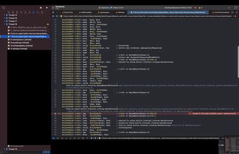 Native Crash When Run On Ios · Issue 1248 · Realmrealm Kotlin · Github