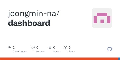 Github Jeongmin Nadashboard