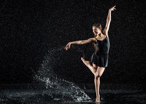 Ballerina Dancing In The Rain Ballerina Dancing In The Rain