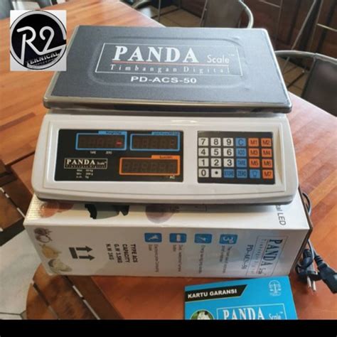 Jual Timbangan Digital Panda Scale 50kg Jakarta Utara R2 Teknical
