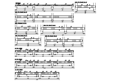 Reinforcement Details Of Strip Foundation In Autocad 2d Drawing Cad File Dwg File