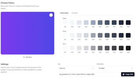 Tailwind Best Gradient Generator Tools Larainfo