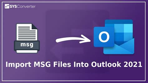 How To Import MSG Files Into Outlook Top Solutions