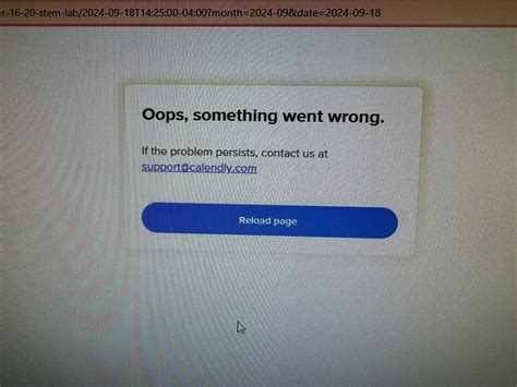 Users Getting An Error When Booking Community