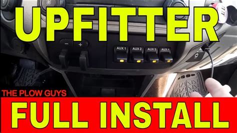 F Upfitter Switch Wiring Diagram