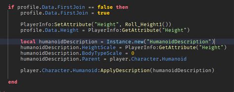Cant Edit R15 Height Scripting Support Developer Forum Roblox