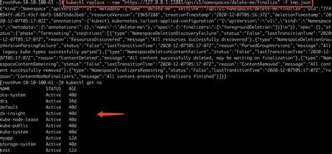Kubernetes Namespace Delete Stuck In Terminating State 一个伪linux粉丝的blog