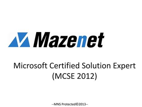Mcse Pptx