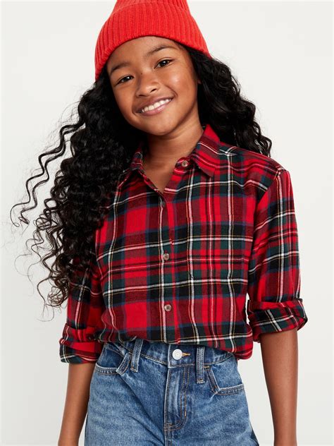 Checkered Shirt For Girls