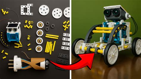 How To Make An Autobot Solar Robot Diy Solar Powered Robot Tutorial