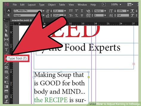 How To Adjust Kerning In Indesign 8 Steps With Pictures