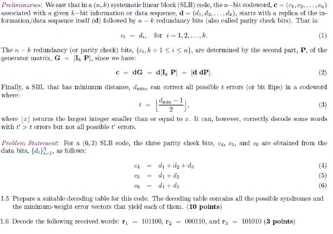 Preliminaries We Saw That In A Nk Systematic