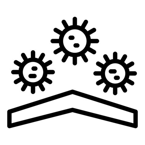 Premium Vector Block Viruses Icon Outline Block Viruses Vector Icon
