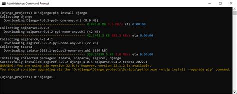 Installing Django On Windows Programmingempire