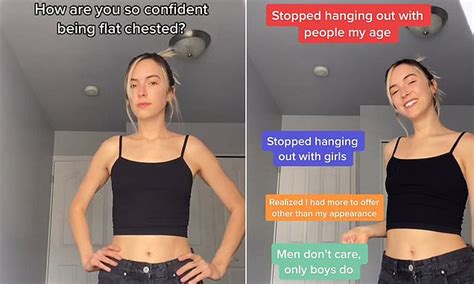 I Became Confident About Having A Flat Chest After I Stopped Hanging