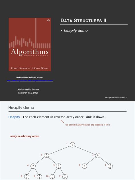 Demoheapify 207 Pdf Algorithms And Data Structures