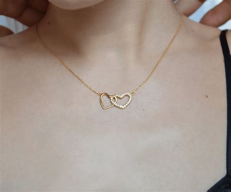 Interlocking Heart Necklaces For Couples A Symbol Of Eternal Love