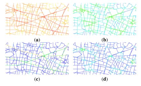 Segment Angular Maps Of The Centre Of London A Global Integration Download Scientific