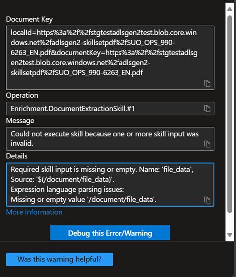 Azureopenaiembeddingskill Is Not Executing Microsoft Qanda