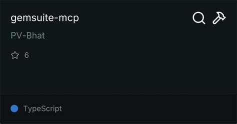 gemsuite mcp glama