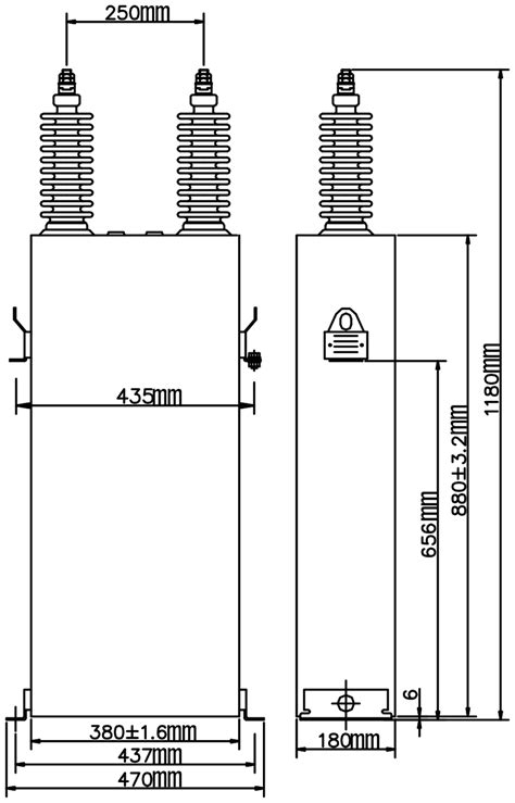 Configuration And Dimension Of The Capacitor Download Scientific Diagram
