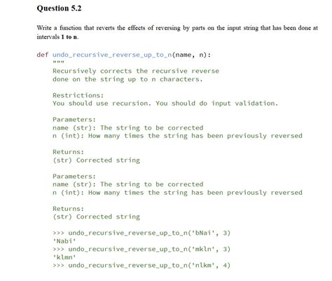 solved question 5 this question will be about reversing