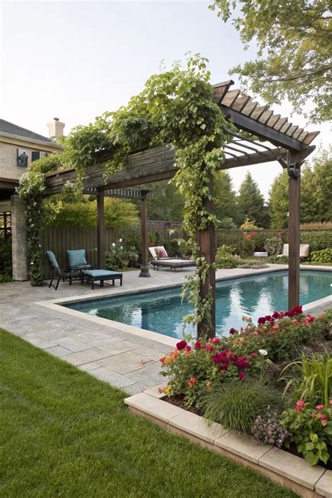 20 Stunning Pool Surround Ideas For Your Backyard Small Backyard