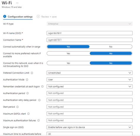 Wi Fi Profile R Intune