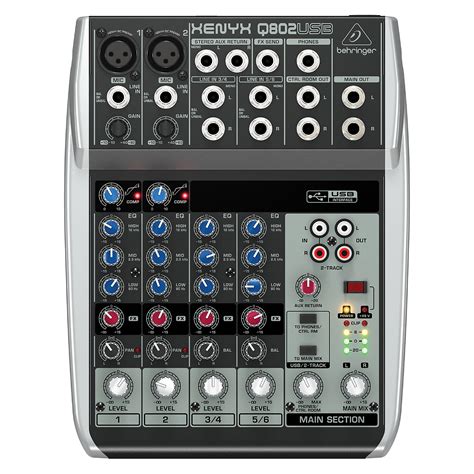 Behringer Xenyx Q802usb Mixer Musicians Friend
